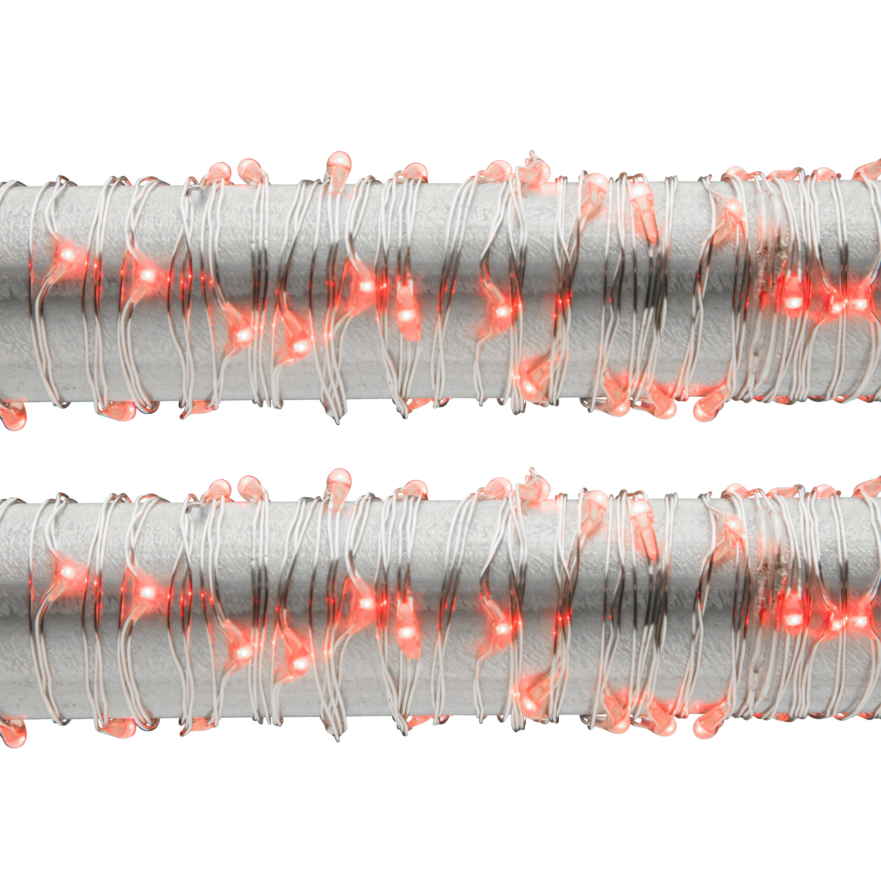 Red Twinkle Micro LED Light String on Silver Wire (Set of 2) - Walmart.com