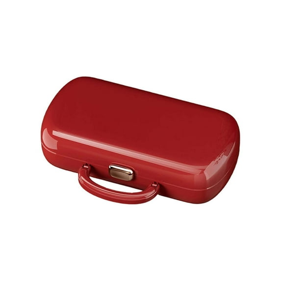 Red Two-Layer Sewing Kit With 21 Pieces For Portable Projects And Home ...