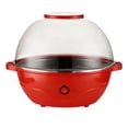 Red UK Plug 220V Electric Popcorn Machine, Mini Cinema Maker For Home ...