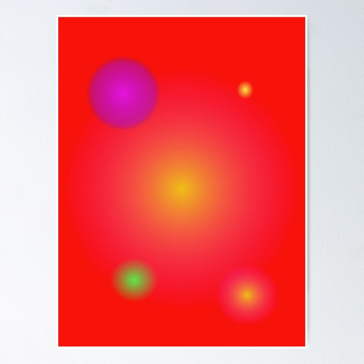 Red Universe UNFRAMED Poster, 24x36 - Walmart.com