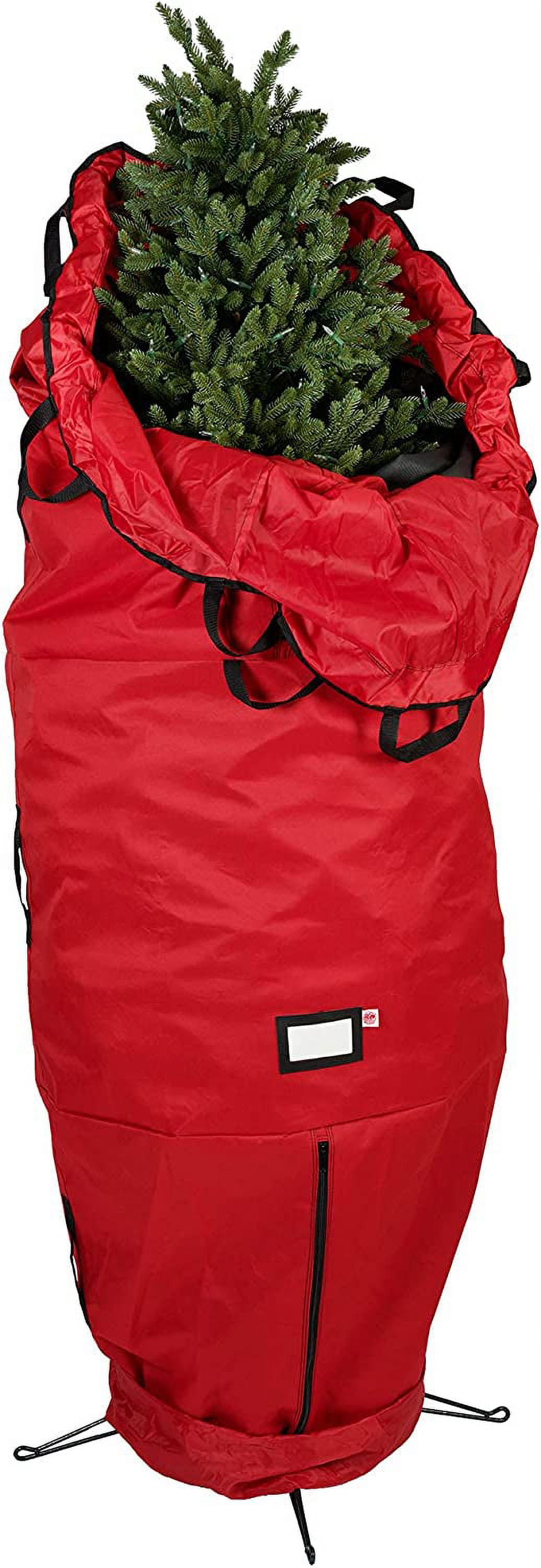 [Red Upright Tree Storage Bag] - 9 Foot Christmas Tree Storage Bag ...