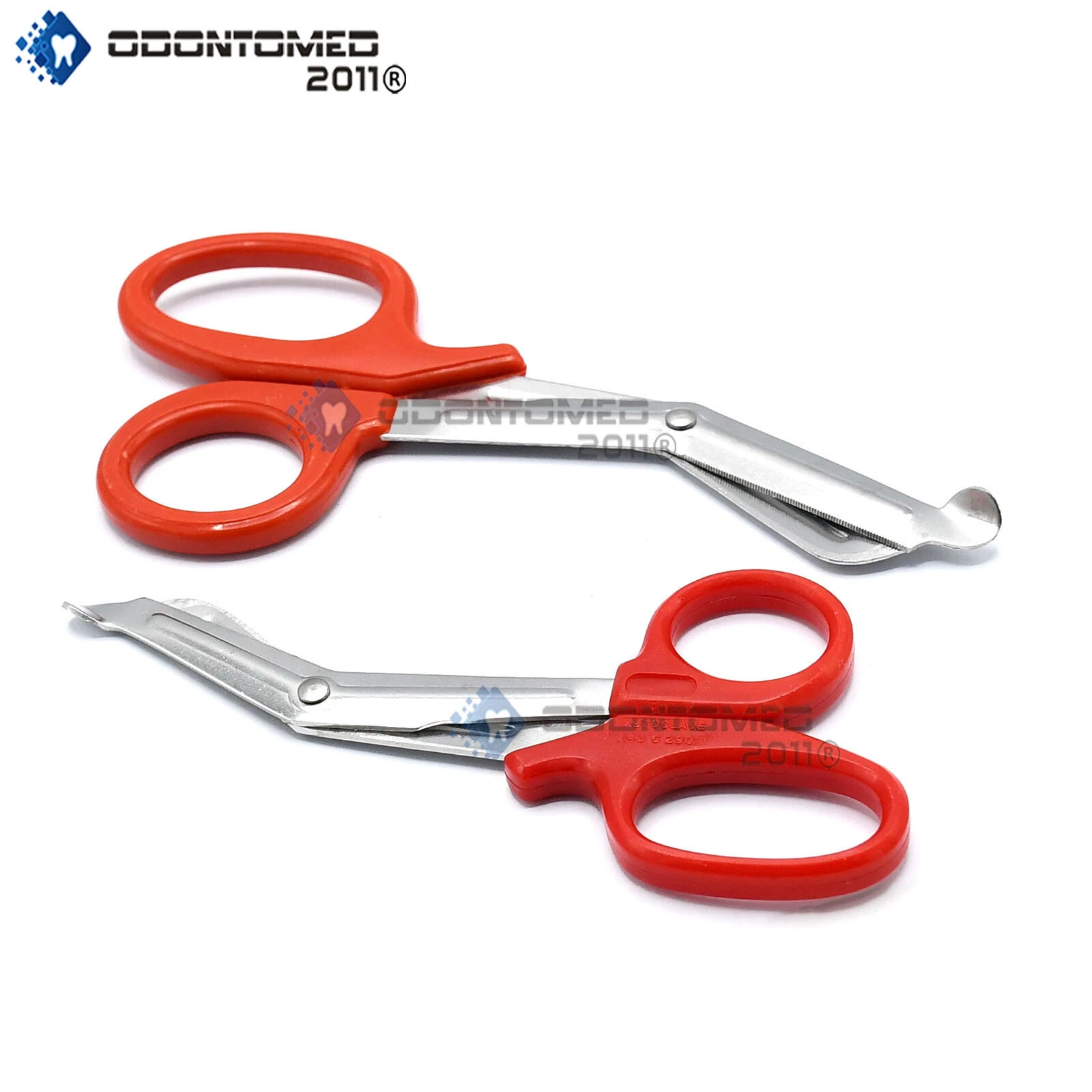 Red Utility Scissors 5.5'' & 7.25'' Multi-Purpose Diy Ems Universal 2 ...