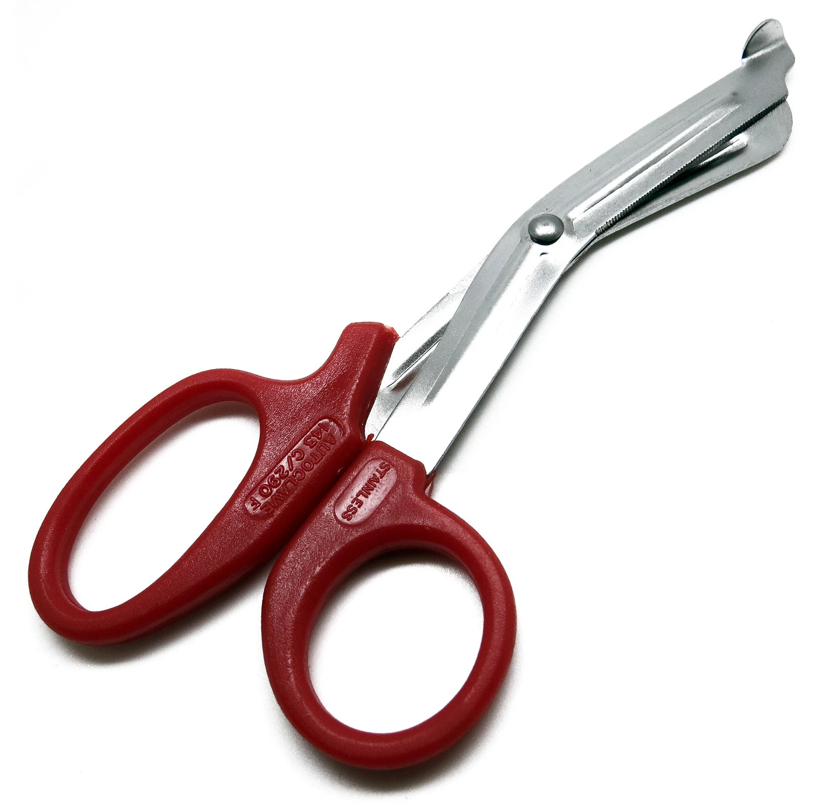 Red Utility Scissors 5.5" Multi-Purpose Diy Ems Emt Universal Shears ...