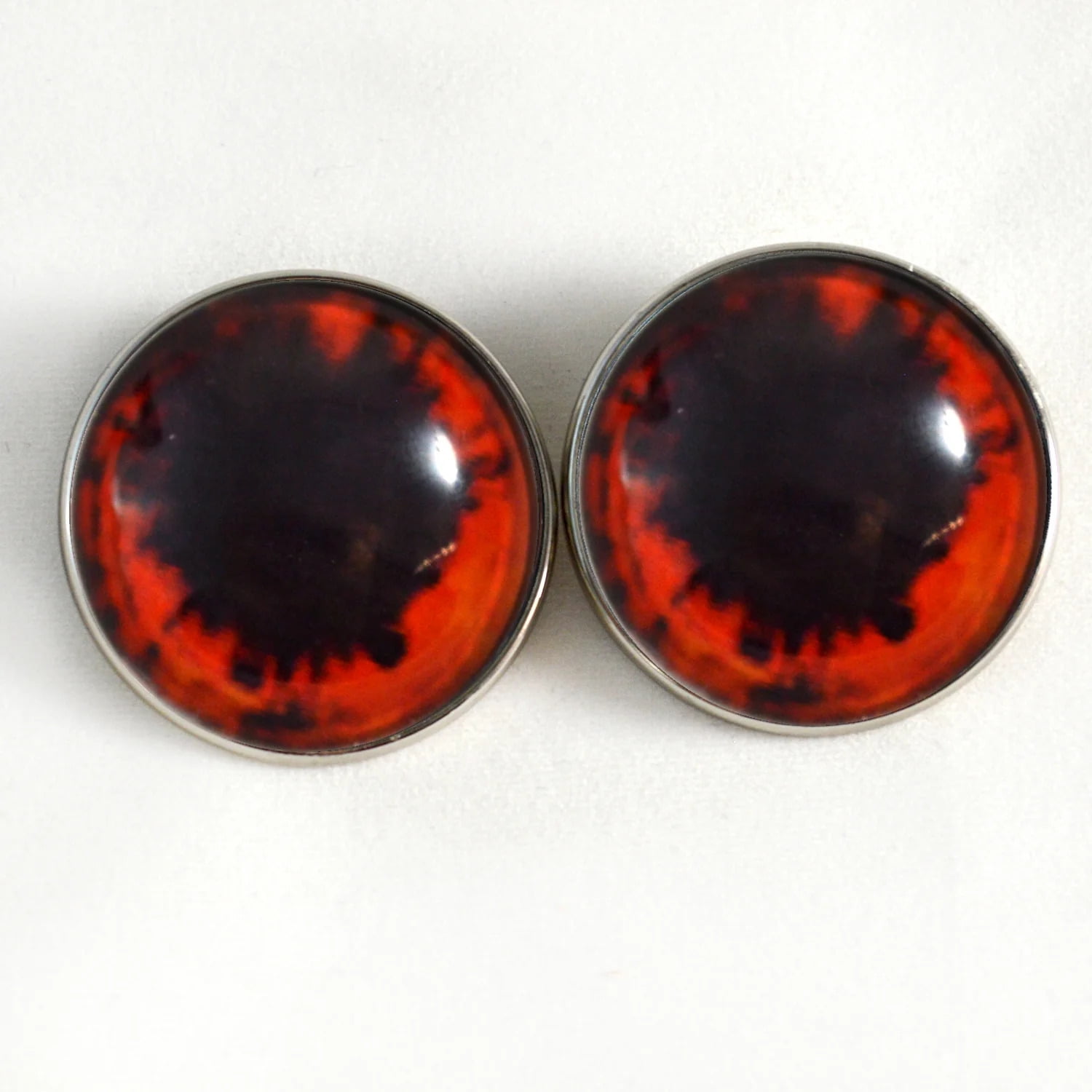 Red Vampire Sew-On Button Glass Eyes - Walmart.com