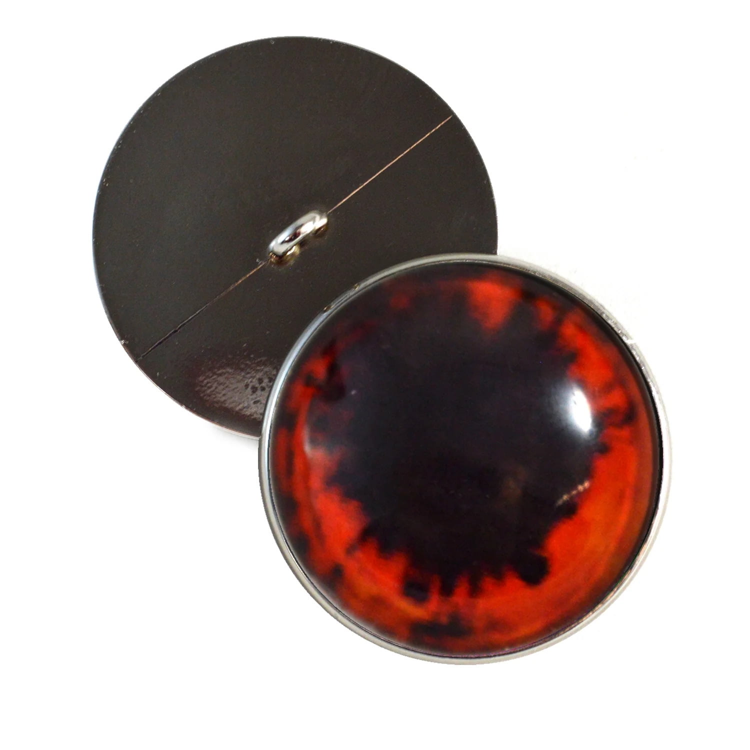 Red Vampire Sew-On Button Glass Eyes - Walmart.com