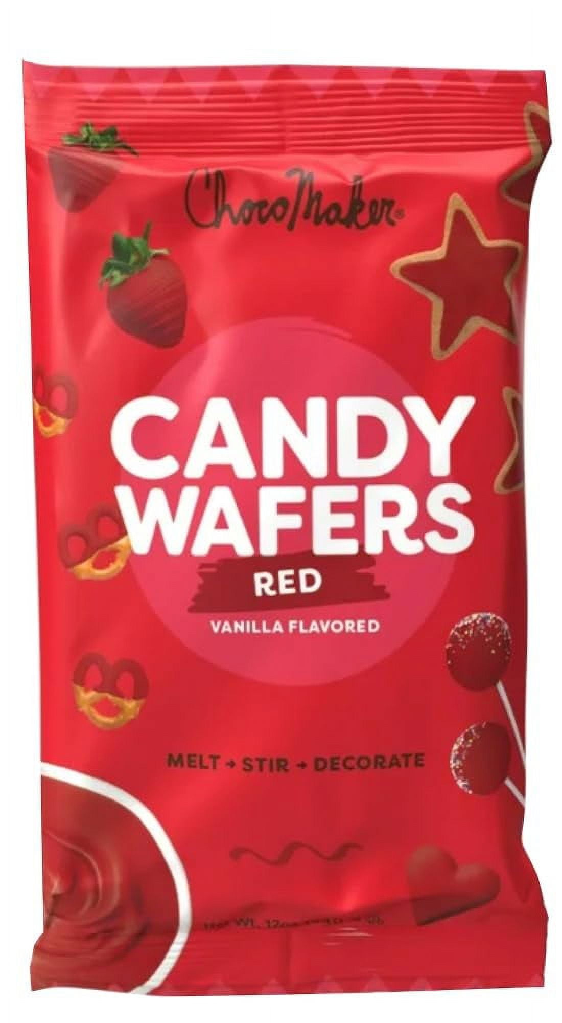 Red Vanilla Flavored Candy Wafers, 12 Ounce - Walmart.com