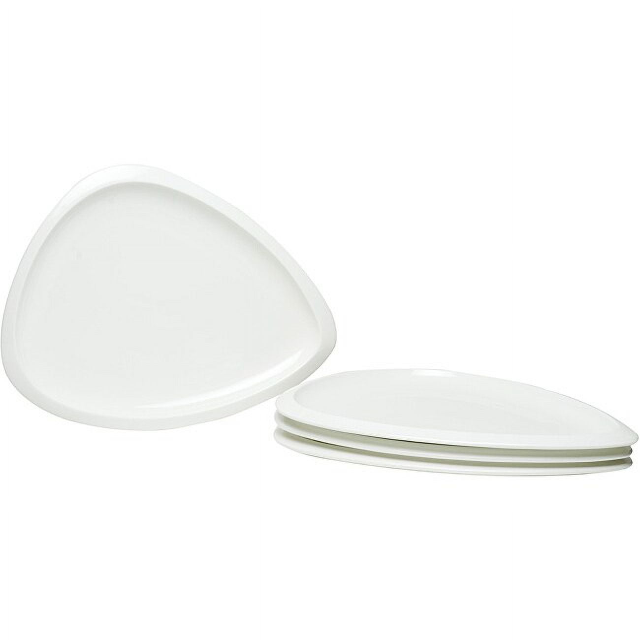 Red Vanilla Trends 10.25-in Triangle Plates (Set of 6) - Walmart.com