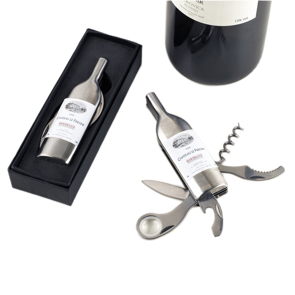Red Vanilla Wine Bottle Tool Kit - Walmart.com