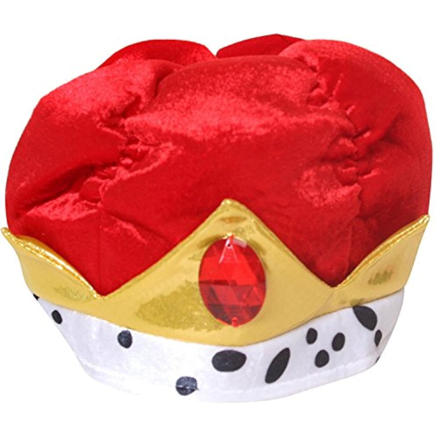 Red Velour King Crown Hat - Walmart.com