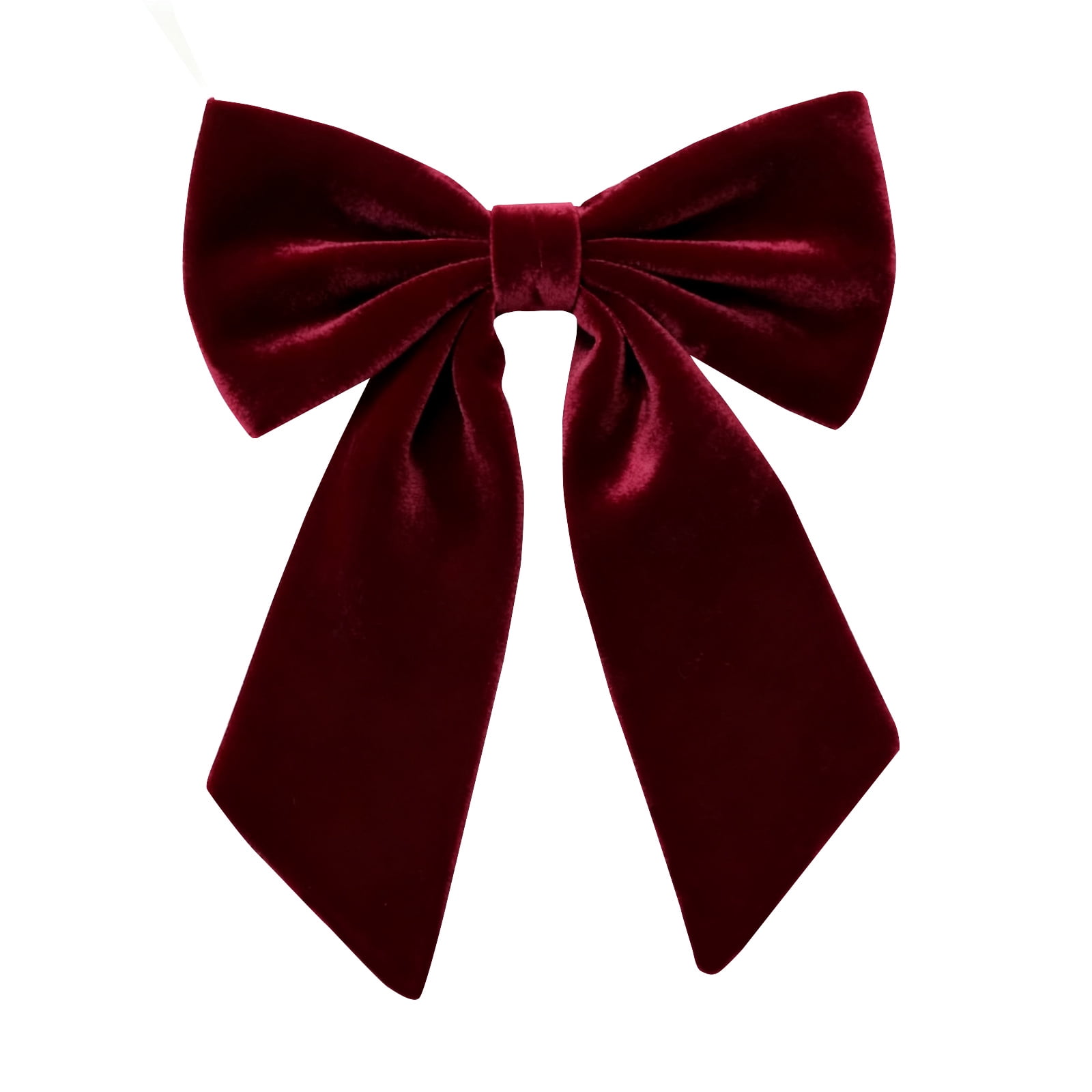 Red Velvet Christmas Bows, Large Decorative Bows for Wreath, Tree ...