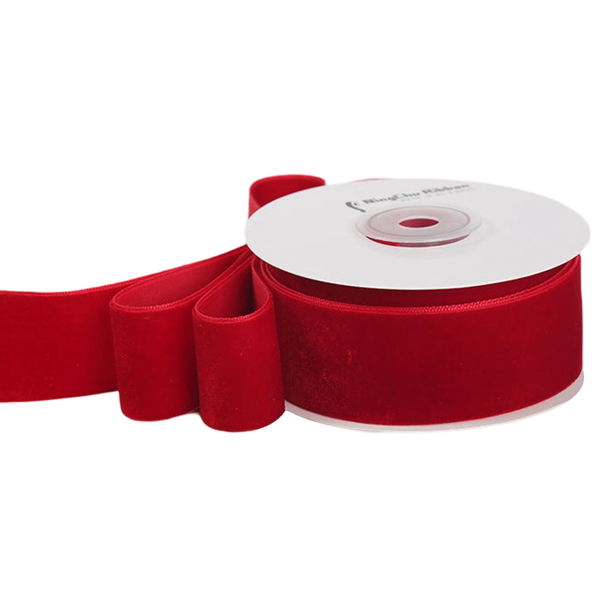 Red Velvet Ribbon,5-Yard Spool,Use for Choker,Gift Wrapping,Floral ...