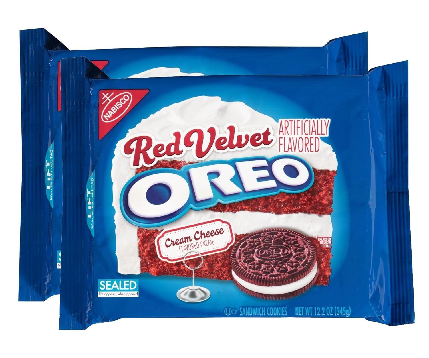 Red Velvet Sandwich Cookies (10.7-Ounce Packages, 2-Pack) - Walmart.com