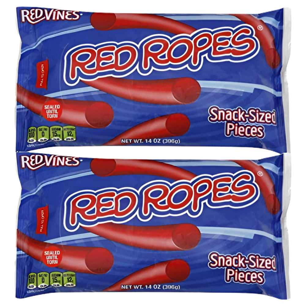 Red Vines Red Ropes 14 Ounce Bag (2) - Walmart.com