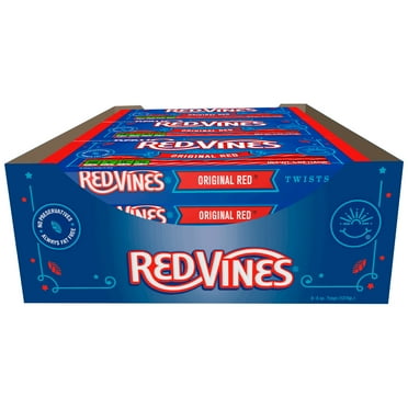 RED VINES Super Ropes, Individually Wrapped, Licorice Candy, 2 oz, 15 ...
