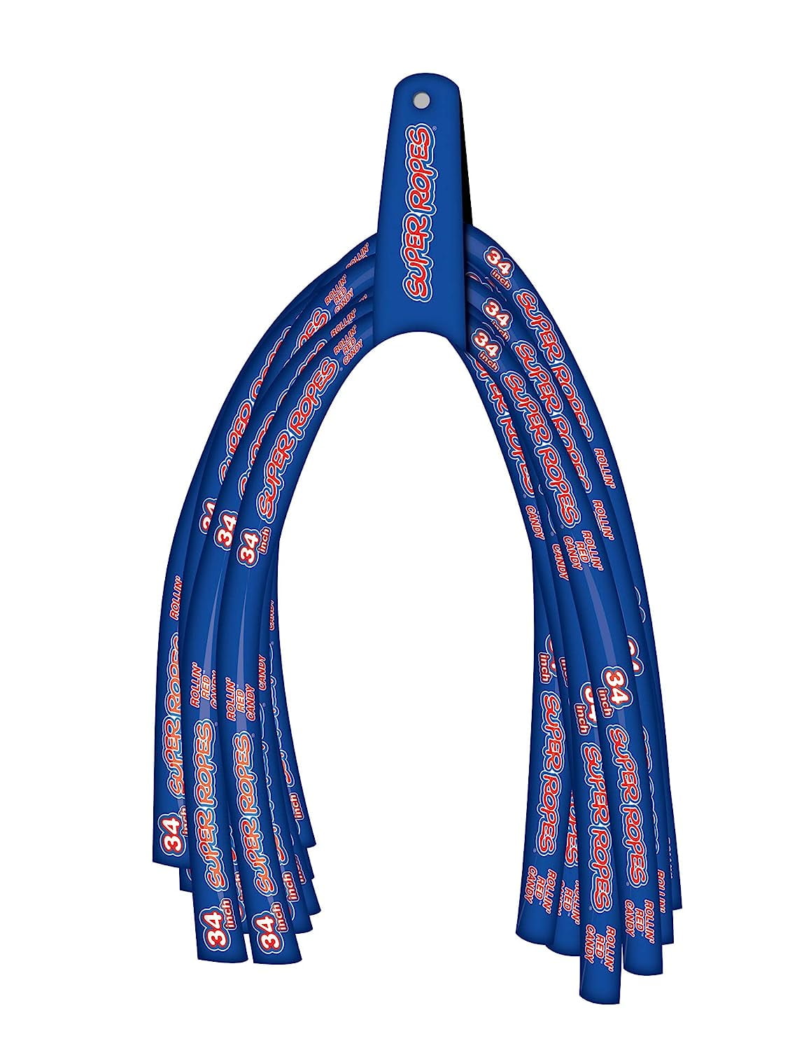 Red VinesSuper Ropes 34" Individually Wrapped Rope, 2oz (60 Pack), Red ...