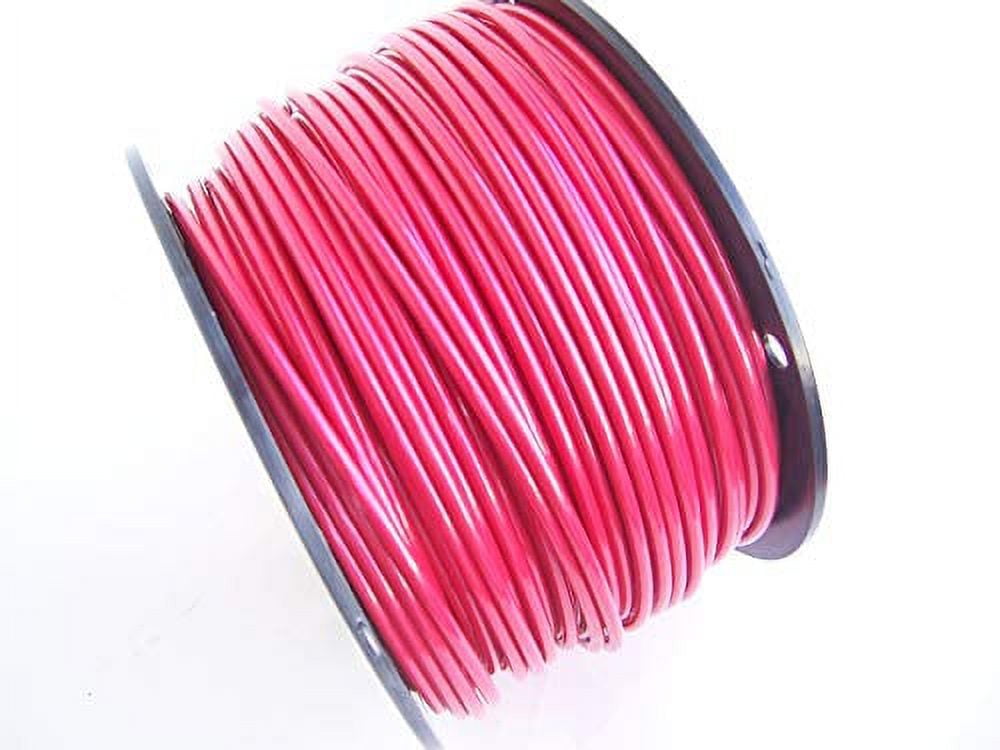Red Vinyl Coated Wire Rope Cable, 3/16" - 1/4", 7x19: 100 ft, 250 ft ...