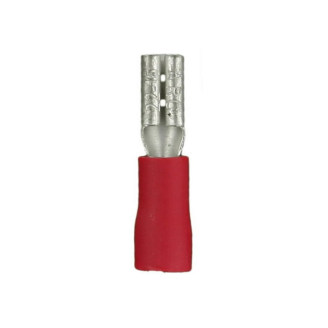 Red Vinyl Female Quick Disconnect 22-18 Gauge .110 - Walmart.com
