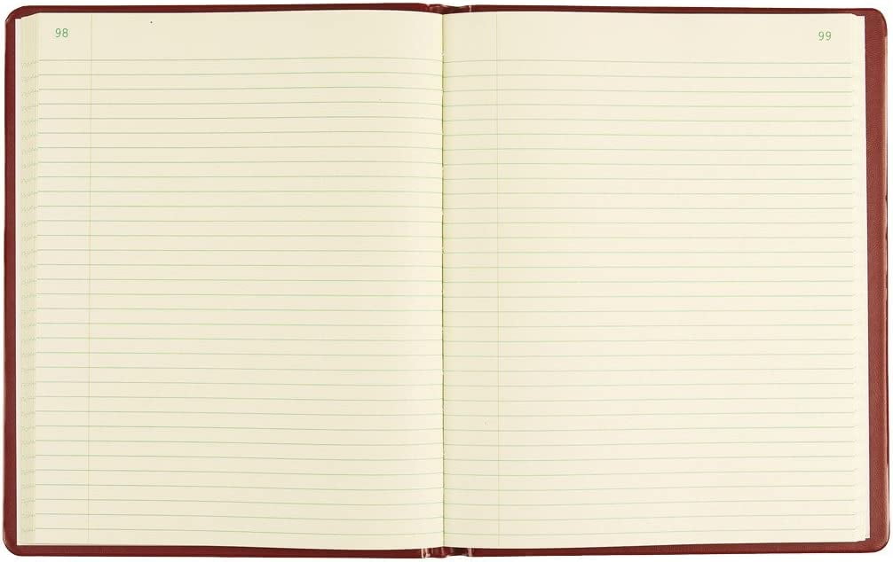 Red Vinyl Series Journal, 1-Subject, Medium/College Rule, Red Cover ...