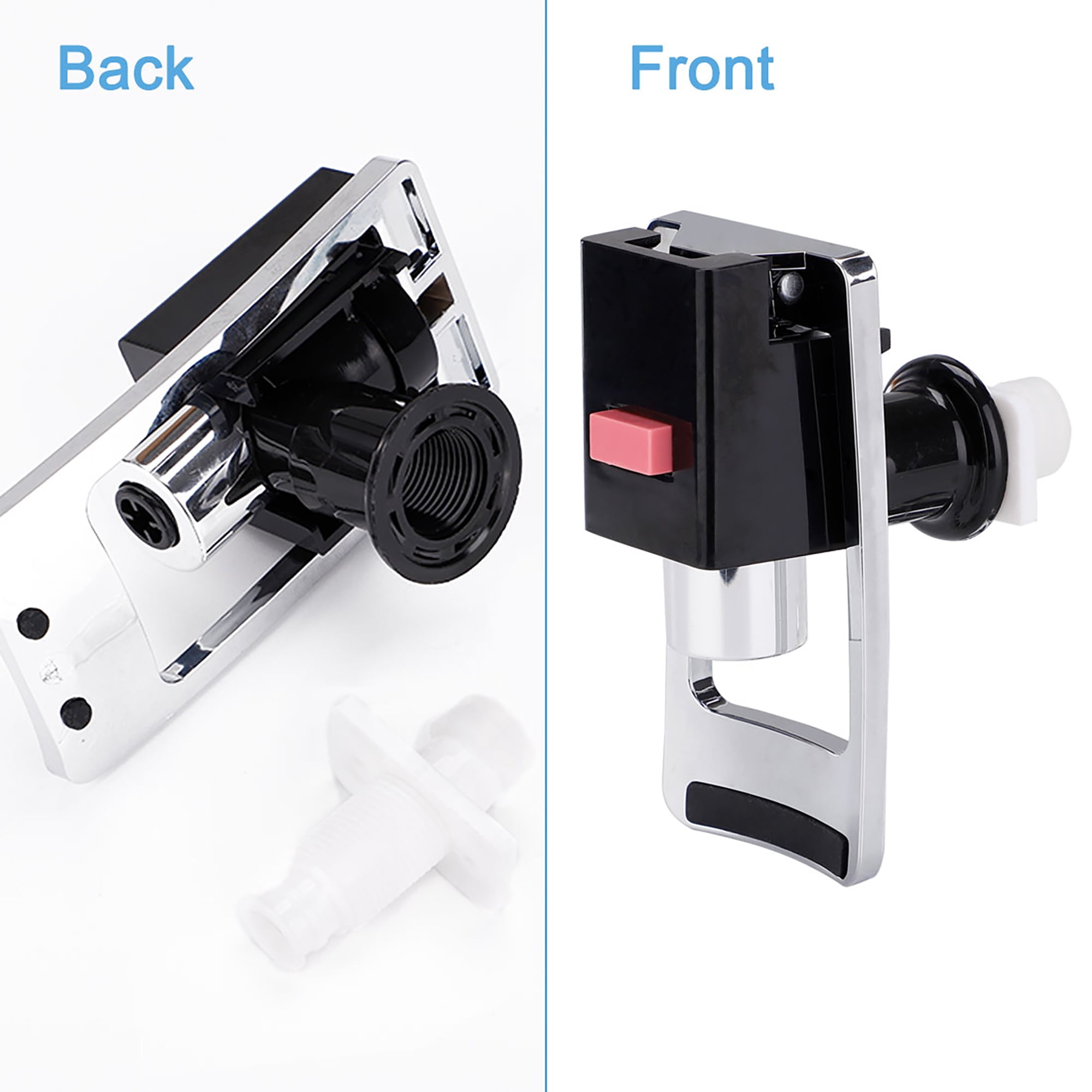 Red Water Faucet Plastic Water Cooler Faucet Push Type Handle Fit Drink ...