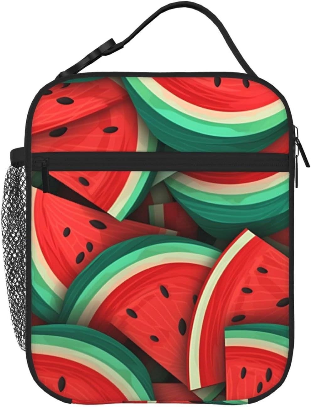 Red Watermelon Lunch Box Insulated for Women Men Detachable Handle ...