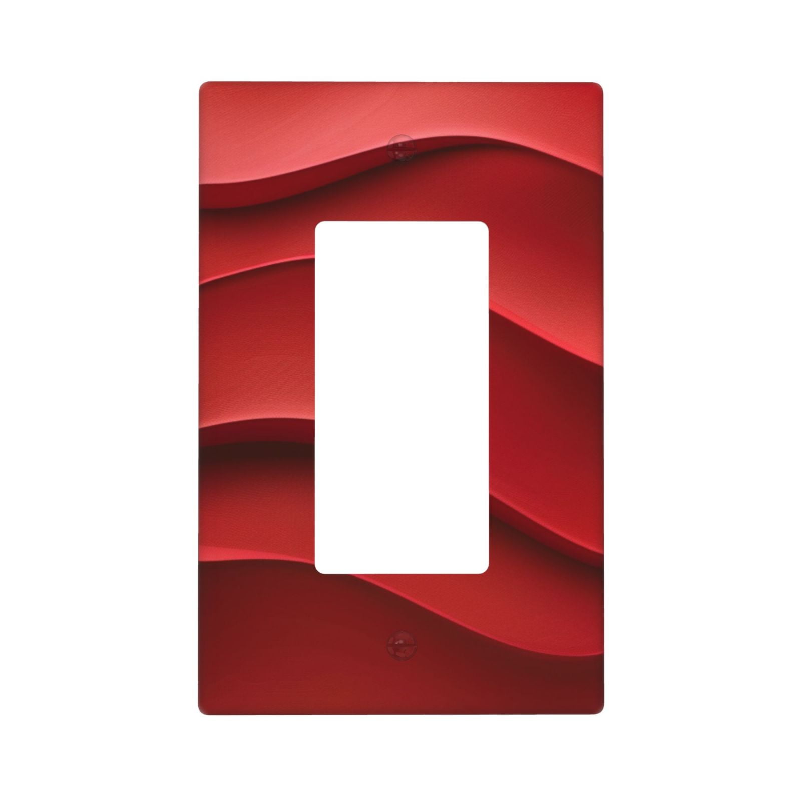 Red Wave Light Switch Cover Decorative Switch Plates and Outlet Covers ...