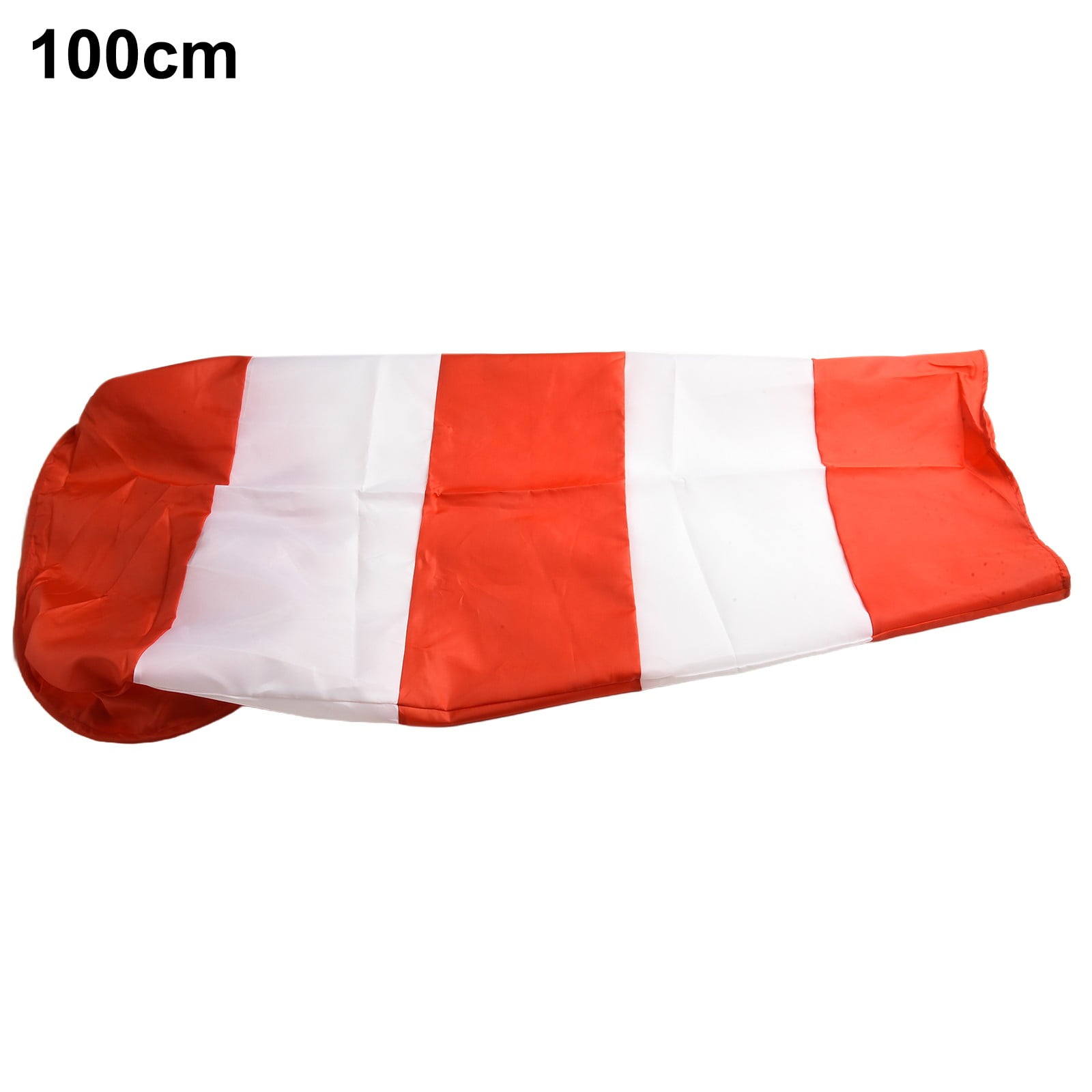 Red White Airport Windsock Rip-Stop Polyester Wind Measurement Sock Bag ...