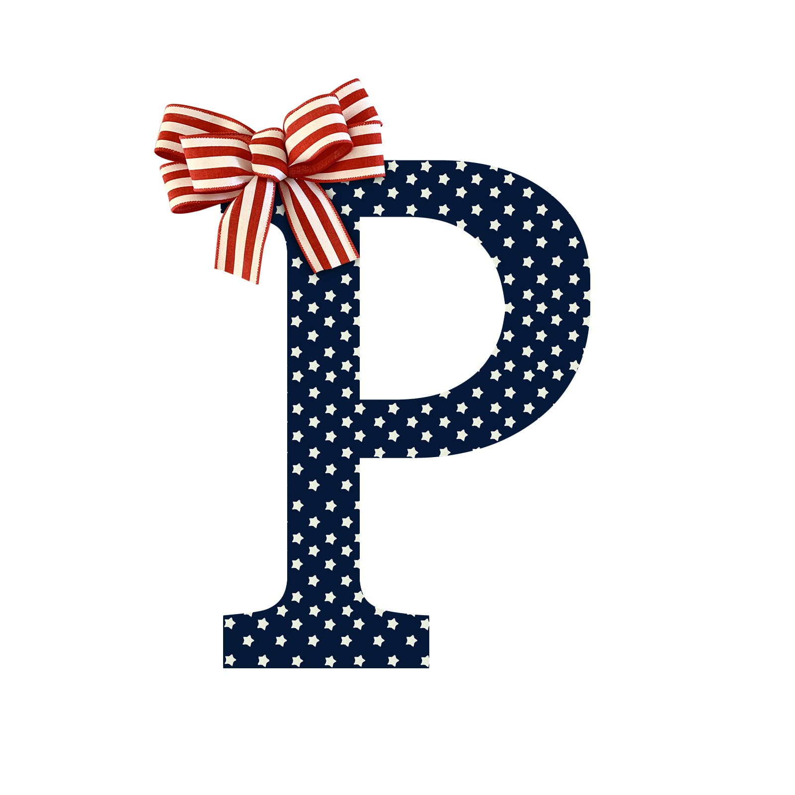 Red White And Blue Decorations Fourth Of July Decorations 26 Letter ...