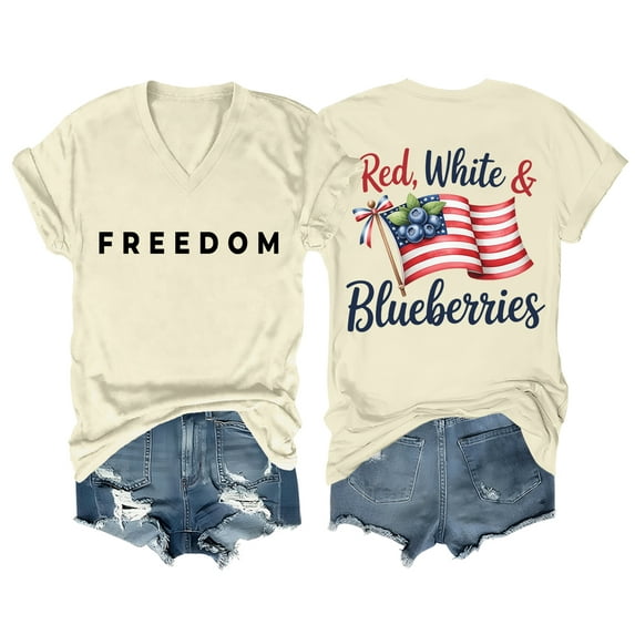 Red White And Blueberries Shirt Vintage American Patriot Democracy ...