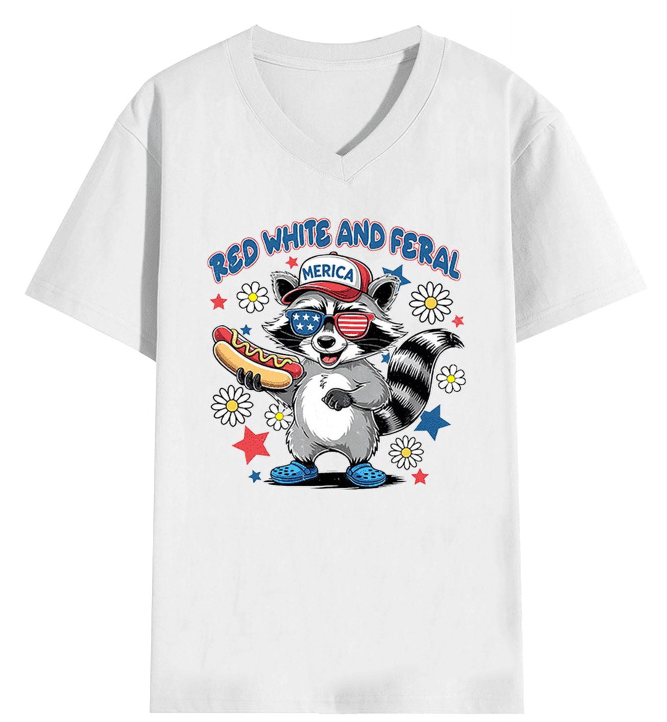 Red White And Feral T-Shirt Red White And Feral Shirt Red White And ...