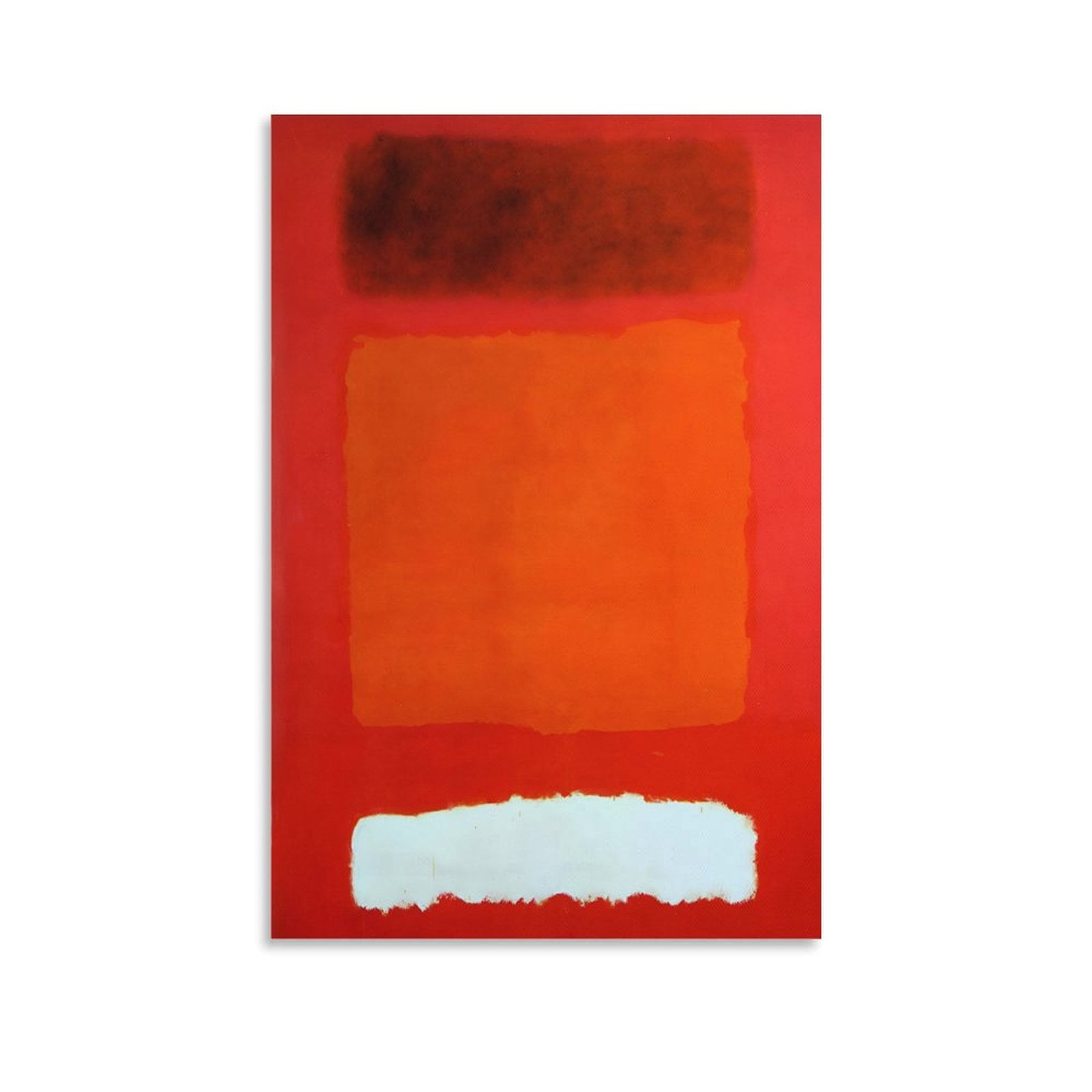 Red White And by Mark Rothko Painting Poster Painting On Canvas Wall ...
