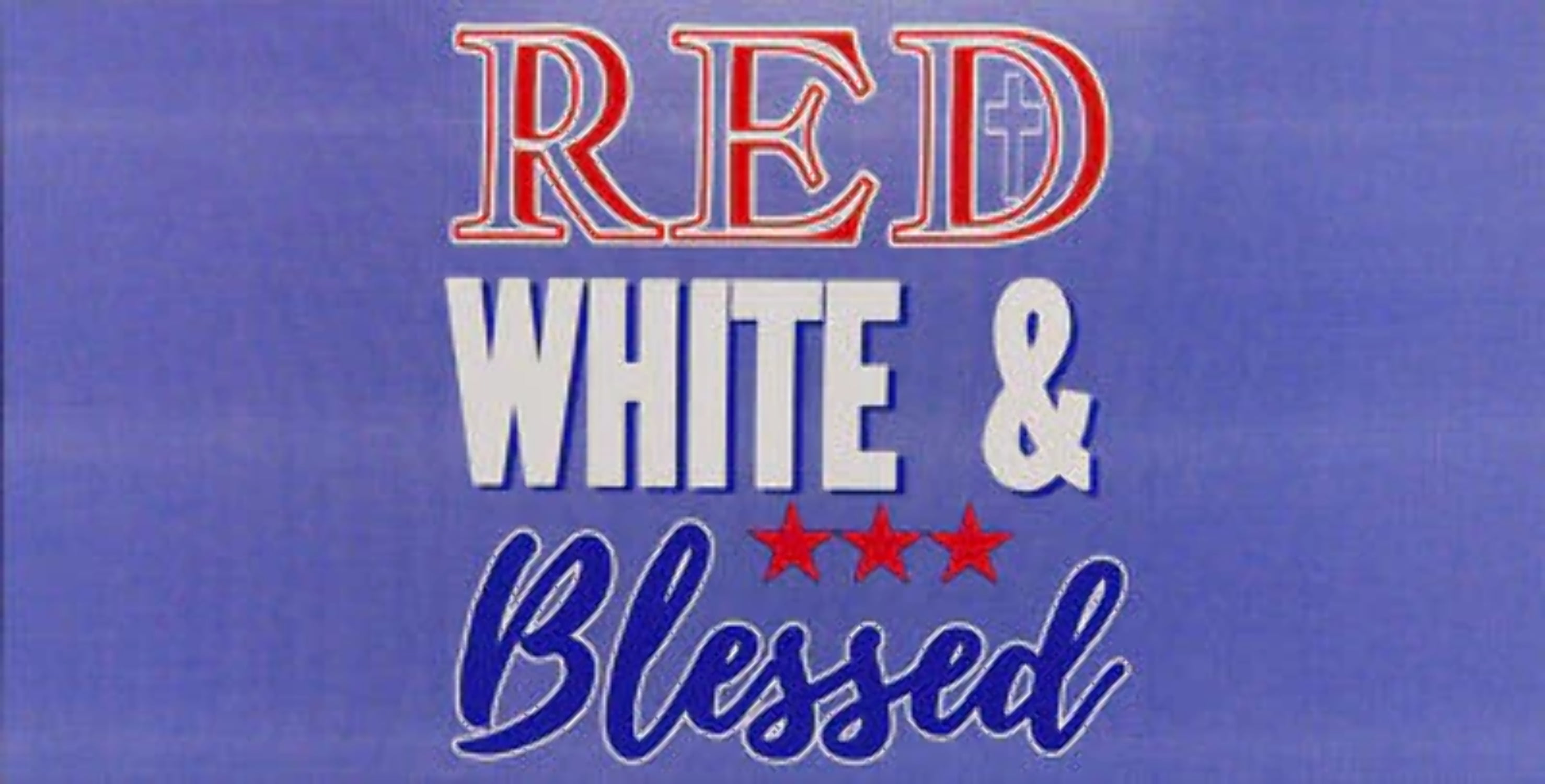 Red White Blessed Blue Vinyl Decal Bumper Sticker - Walmart.com