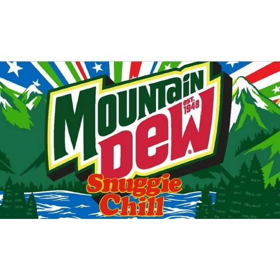 Red, White, & Blue Mountain Dew Cooling Snuggie - Walmart.com