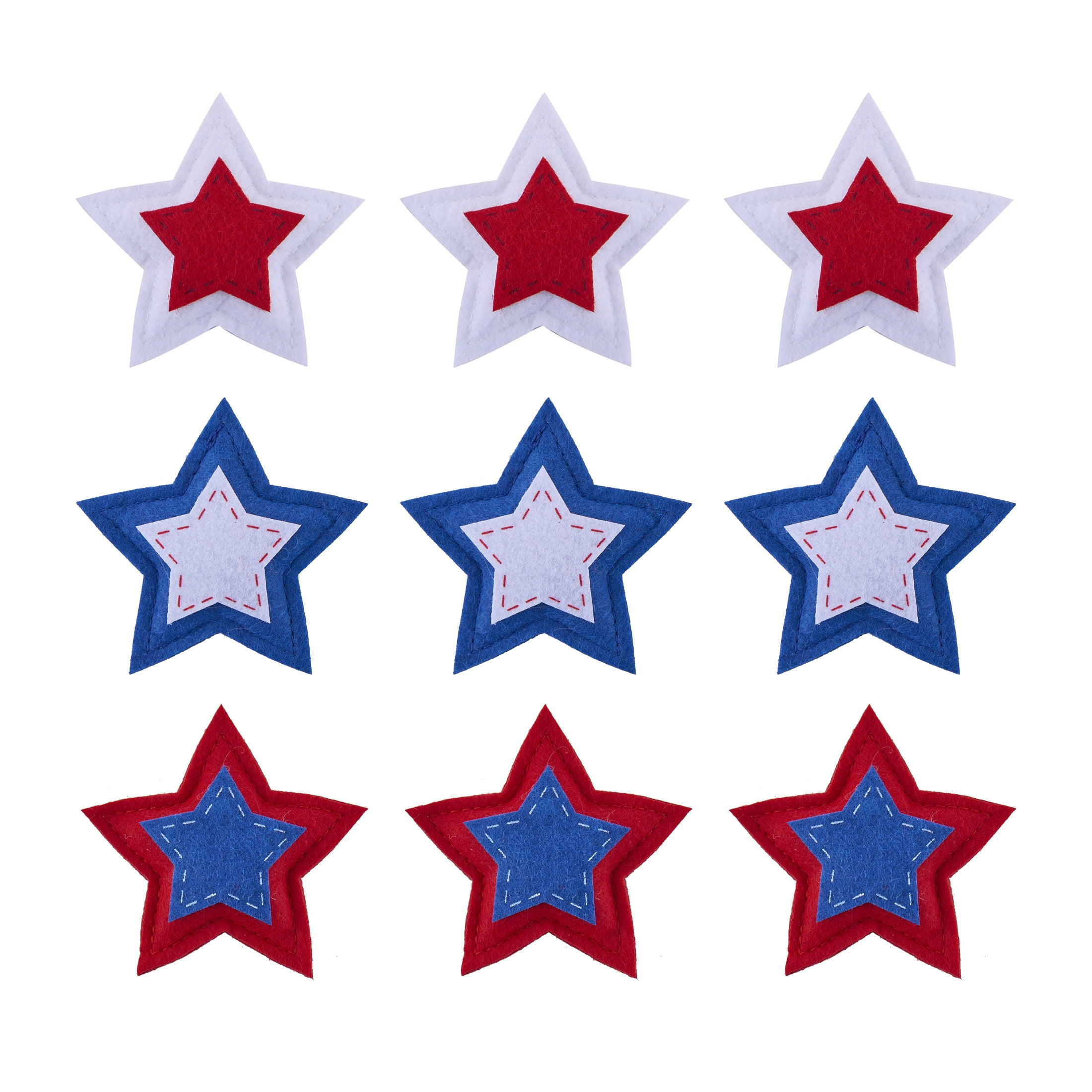 Red - White & Blue Stars Table Scatter by Celebrate It™-Patriotic ...