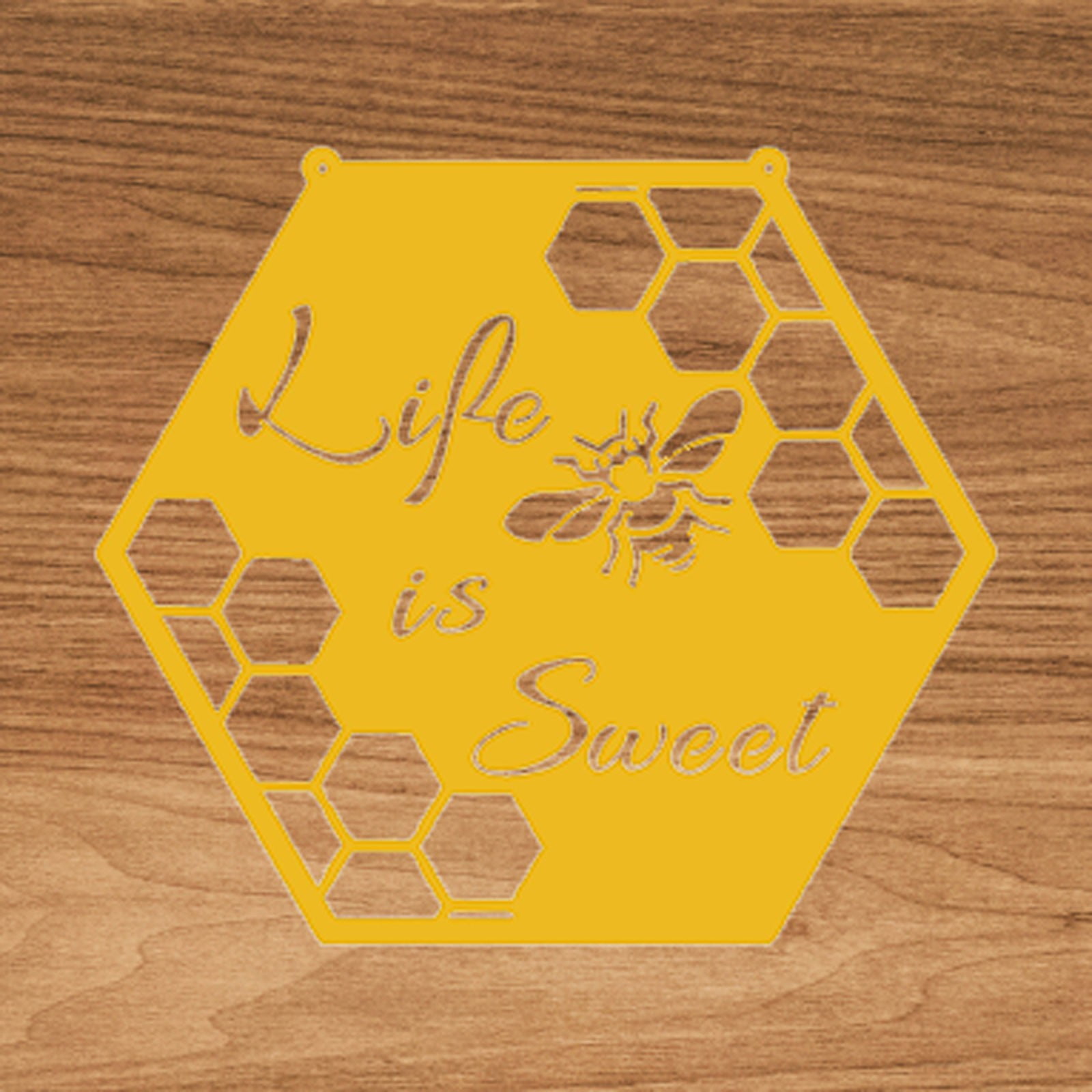 Red White And Green Christmas Wreath Bee Metal Sign Giftcraft Metal Bee Wall Decor Bee Metal ...