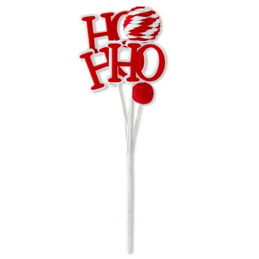 Holiday Time Silver Bundled Tinsel Christmas Pick - Walmart.com