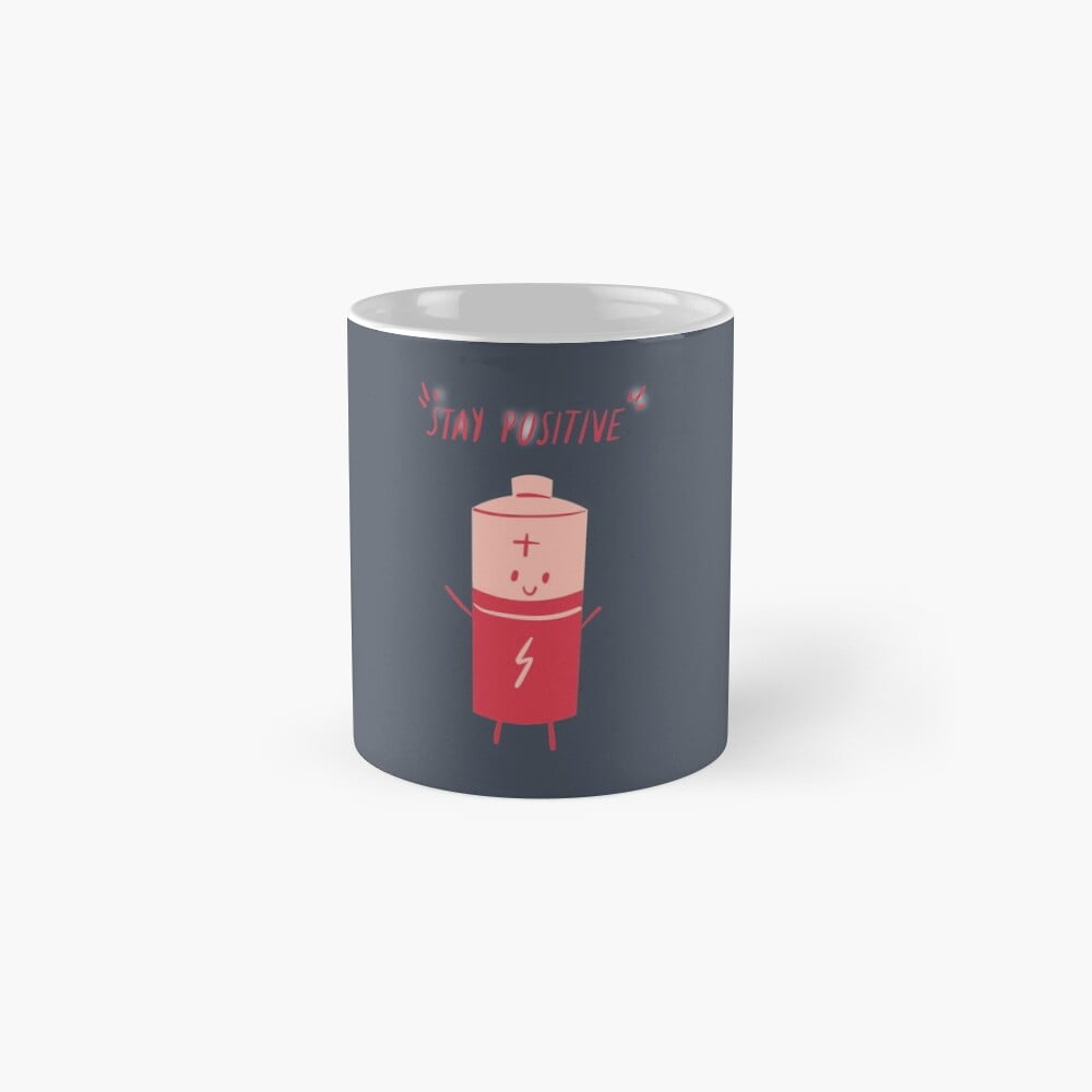 Red White Peach Cute and Playful Hand-drawn Line-art Battery Energy ...