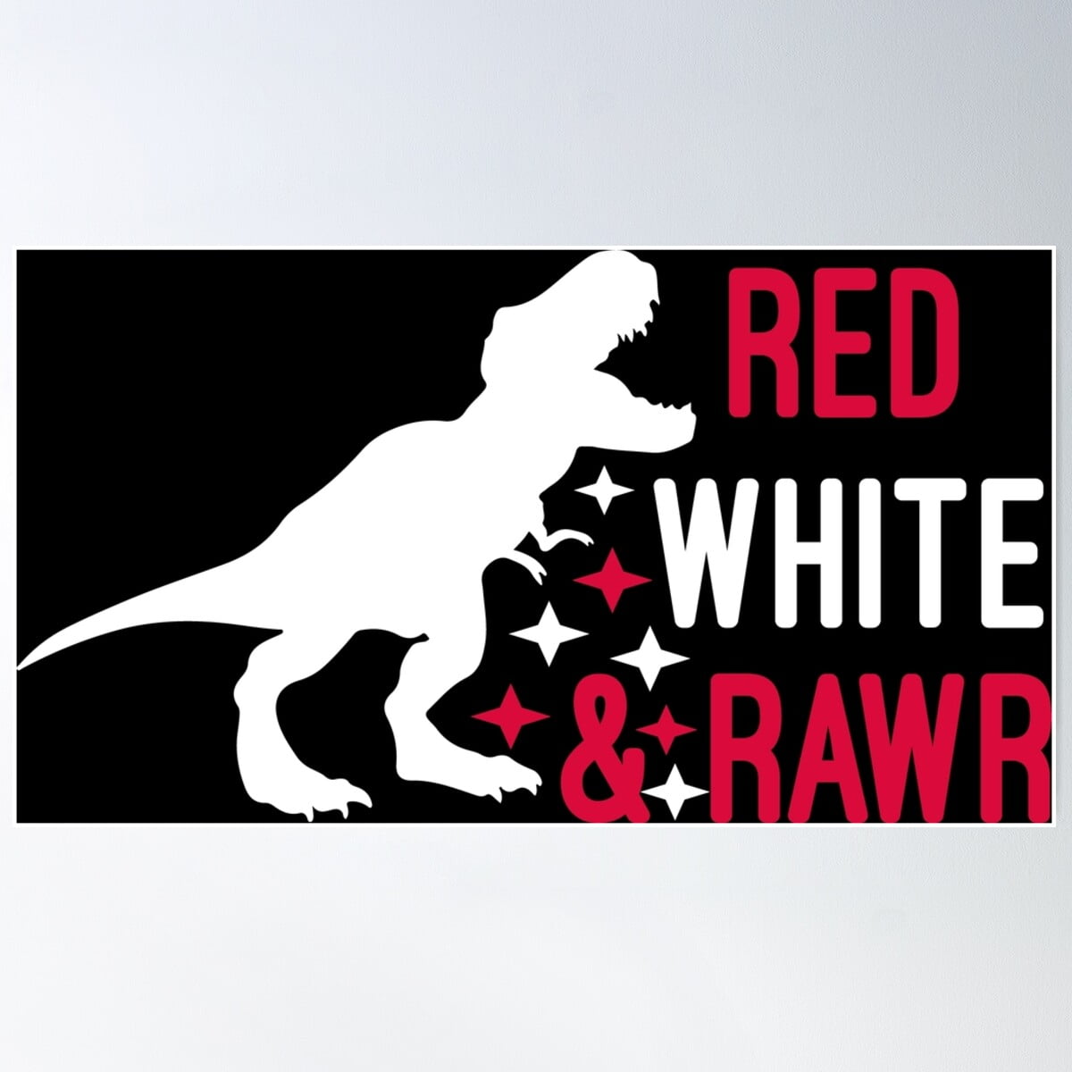 Red White And Rawr :4Th Of July Dinosaur Svg, Red White And Rawr Svg ...