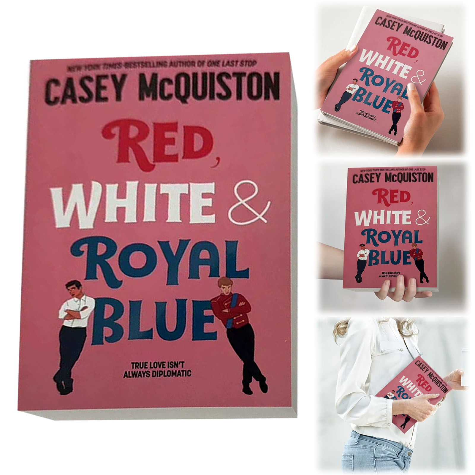 Red, White & Royal Blue: A Novel by Casey McQuiston - Walmart.com