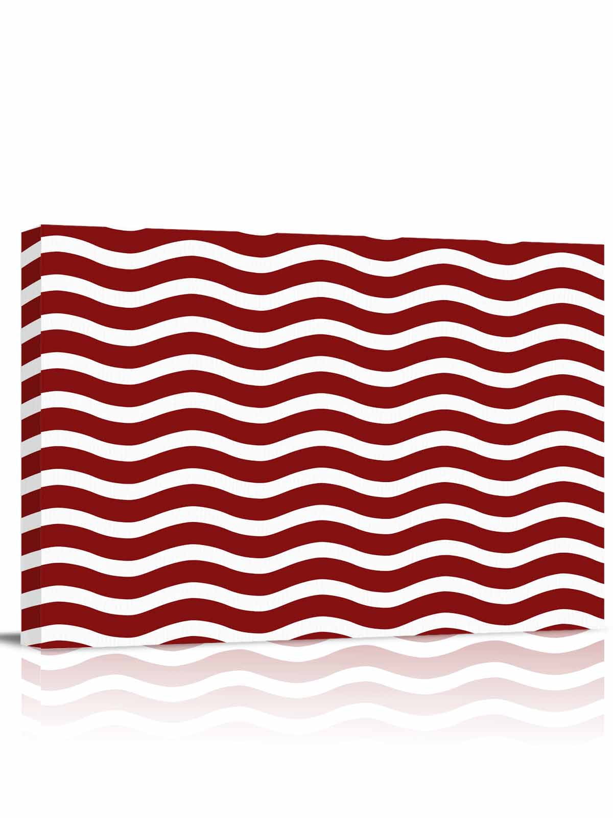 Red White Wall Art for Living Room,Canvas Picture Wall Decor for ...