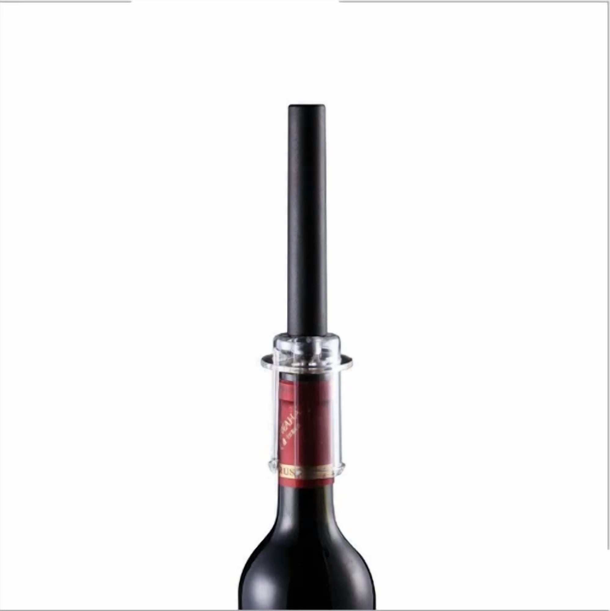 Red Wine Bottle Opener Cork Remover Easy Air Pump Pressure Corkscrew ...