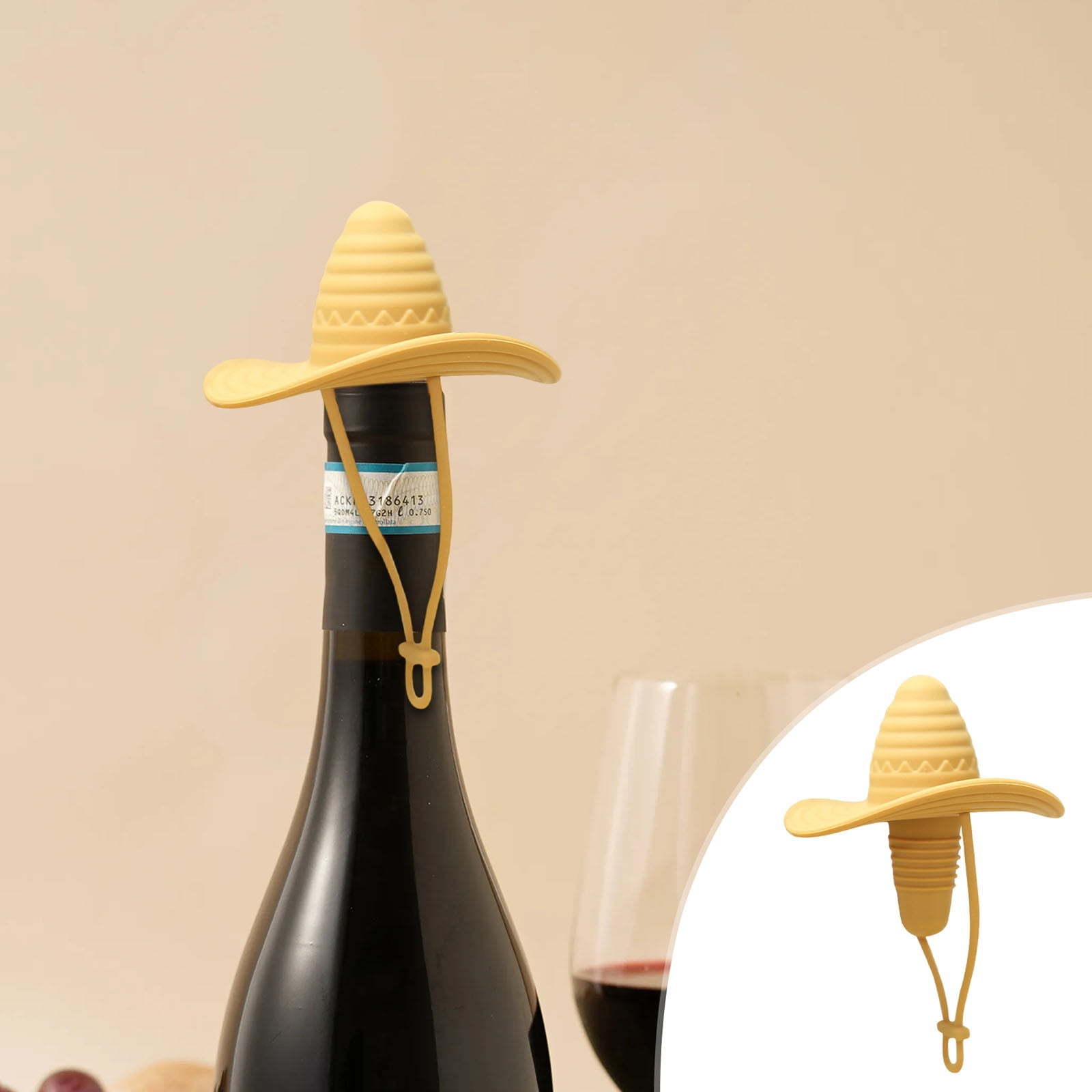 Red Wine Bottle Stoppers, Grape Caps, Preserve Taste, 3 Color Options ...