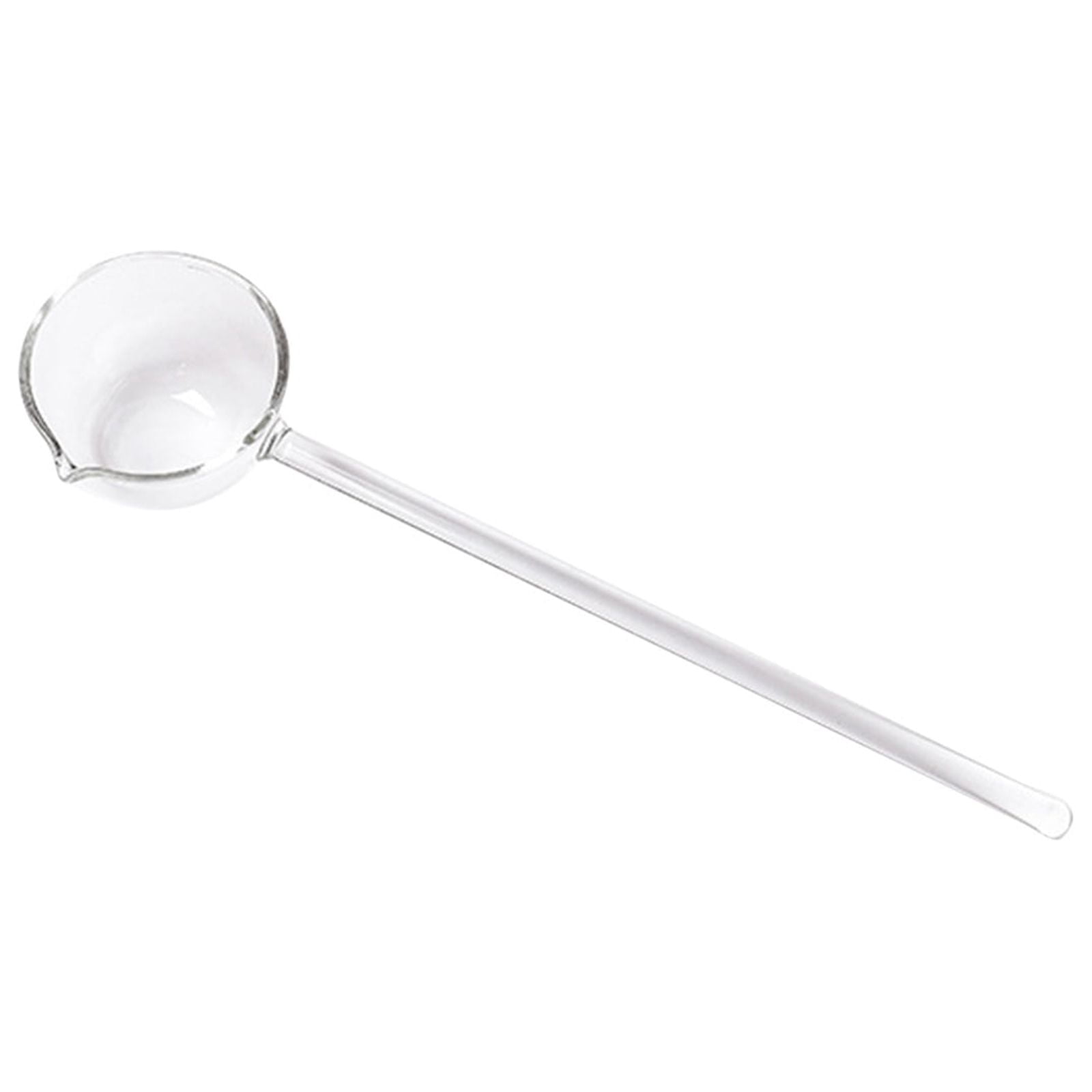 Red Wine Glass Spoon, Slanted Mouth Dessert Spoon, Stainless Steel ...