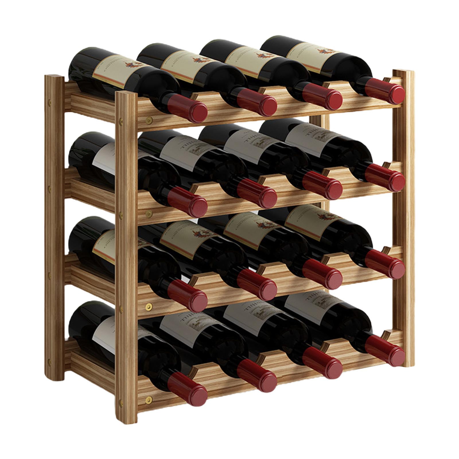 Red Wine Shelf Bottle Rack Dining Handle Rack Dining Display Wine ...