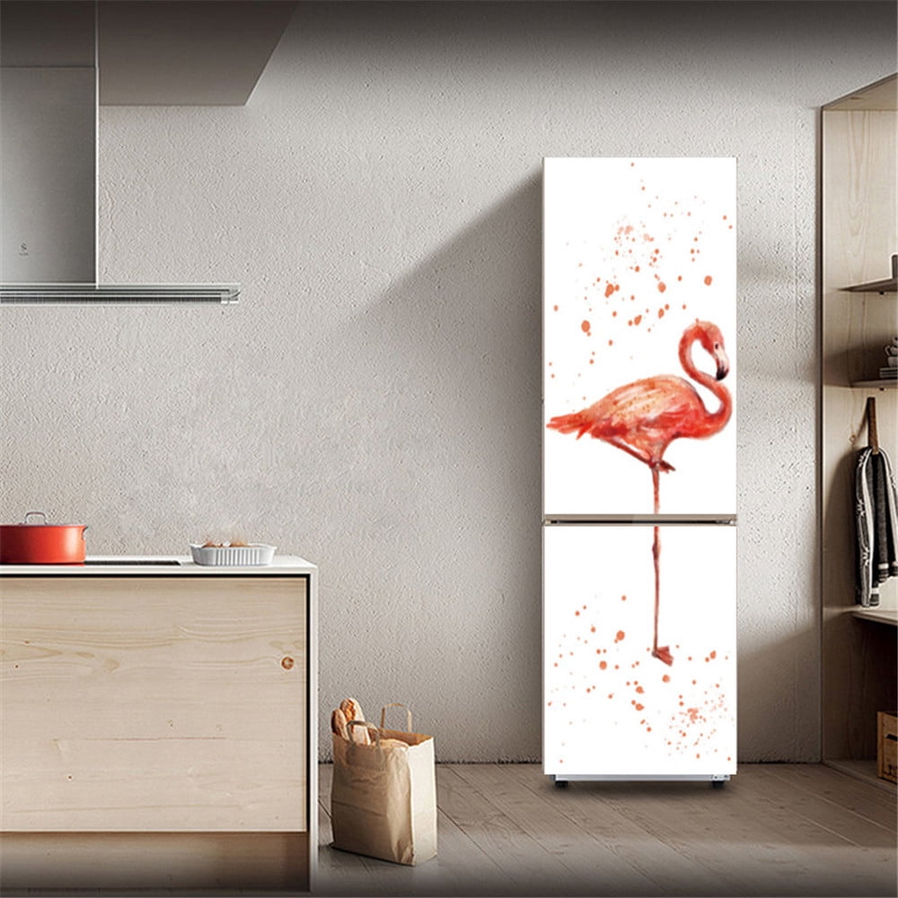 Red Wine Shelf Refrigerator Sticker Door Cover for Kitchen Furniture ...