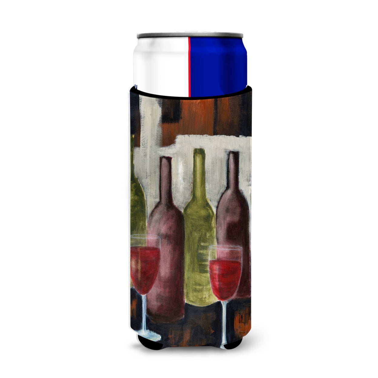 Red Wine by Petrina Sutton Ultra Hugger for slim cans - Walmart.com