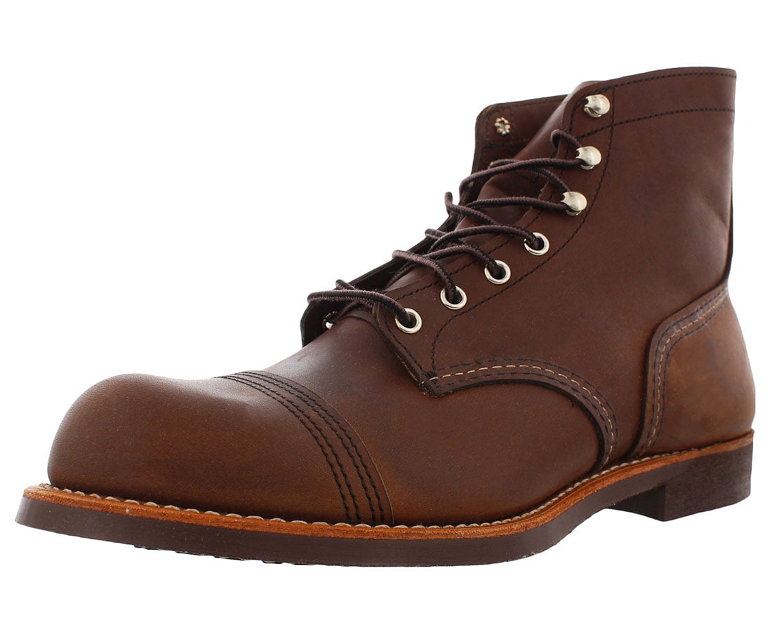 Red Wing 8111: Mens Heritage Iron Rangers 6" Amber Harness Boots (11 D ...
