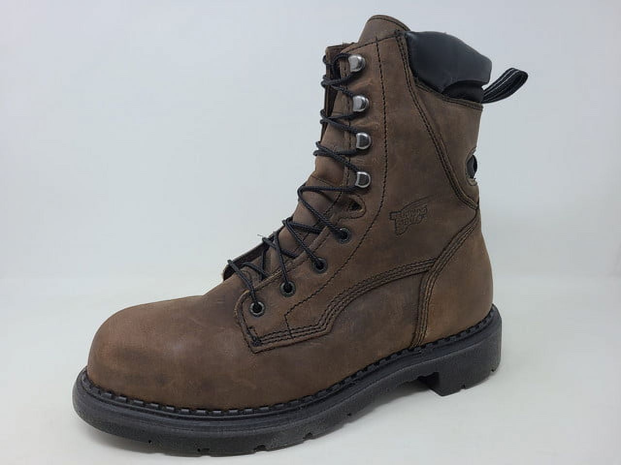 Red Wing Men's 8" 2211 Steel Toe Work Boot, Brown Leather, 11 D(M) US ...