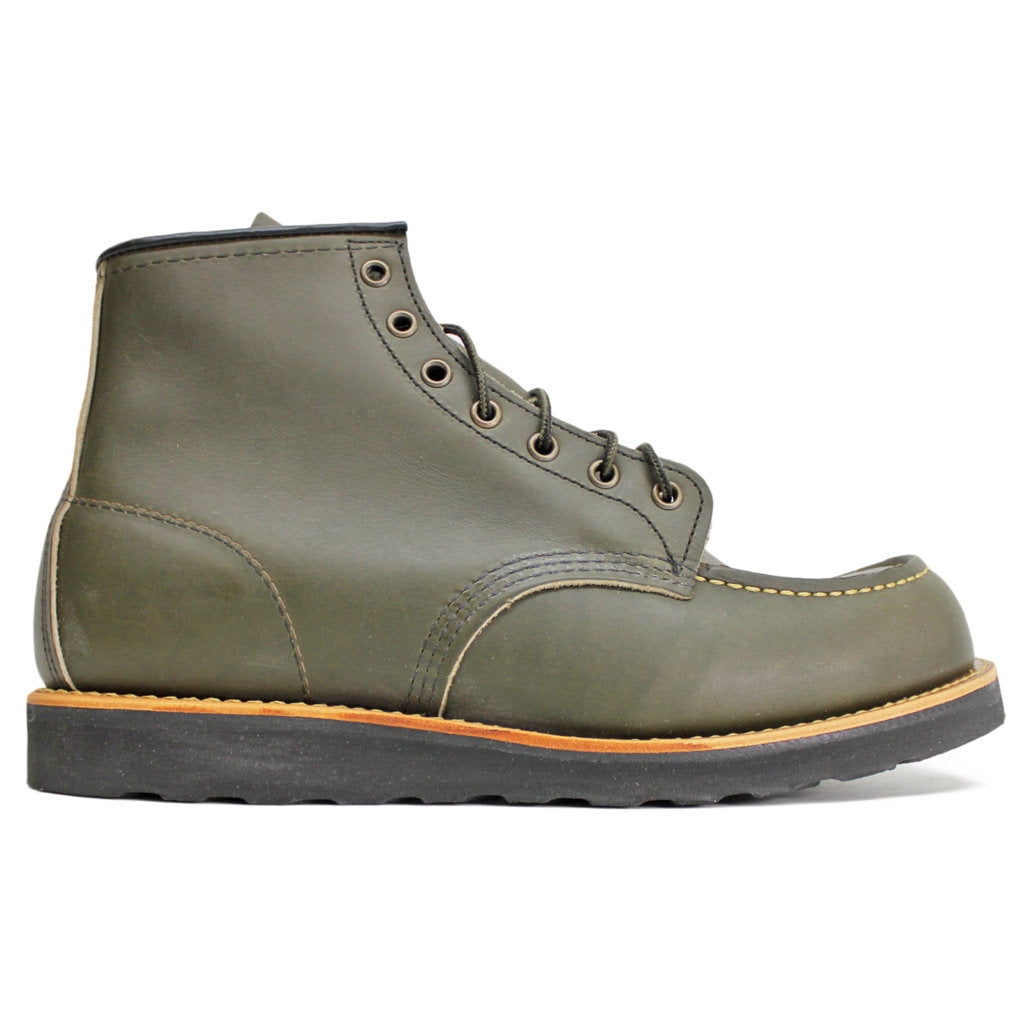 Red Wing Mens 6 Inch Classic Moc Toe Leather Boots - Walmart.com