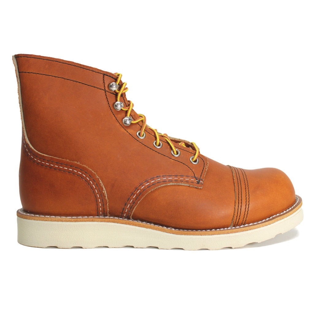 Red Wing Mens Iron Ranger 6 Inch Full Grain Leather Boots - Walmart.com