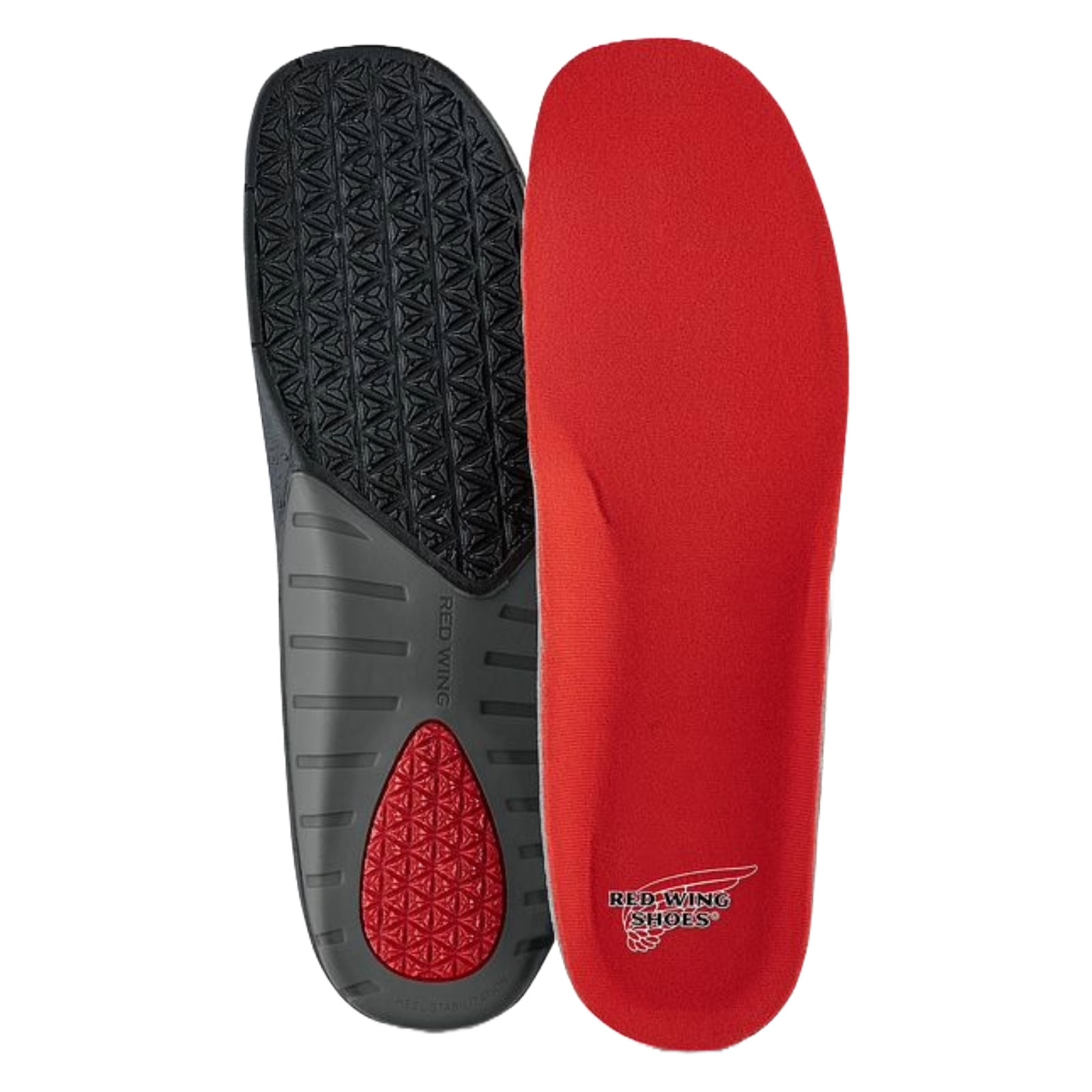 Red Wing Unisex Quadrex Comfort Black Footbed Insoles 96358 - Walmart.com